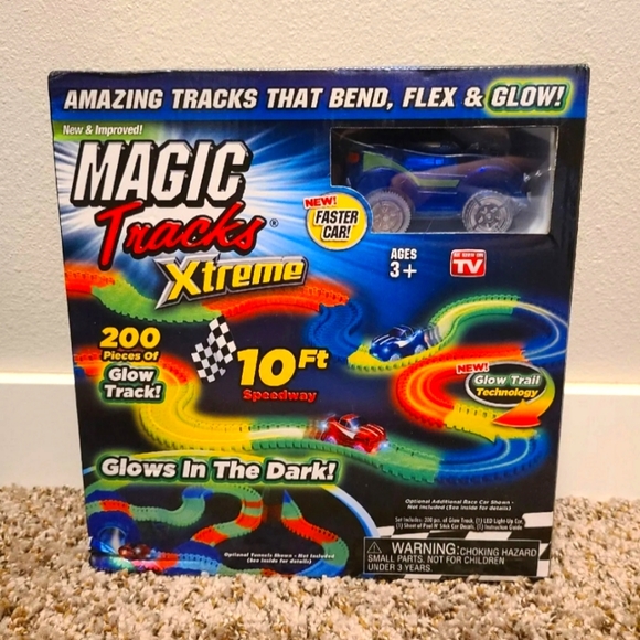 Magic Tracks | Toys | Magic Tracks Xtreme Race Track Set W Race Car ...